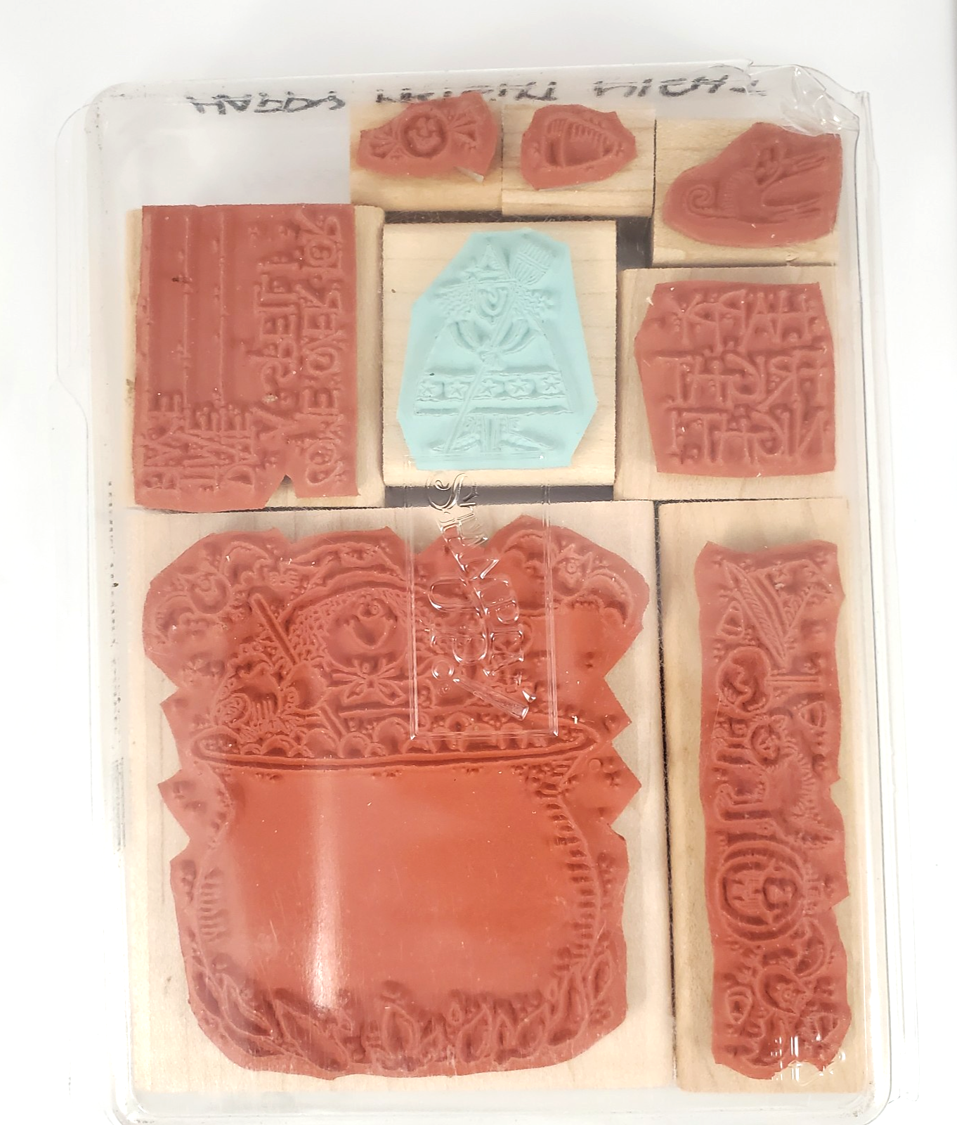 Vintage Stampin' Up! Halloween & Happy Fright Night Rubber Stamps-Mixed ...