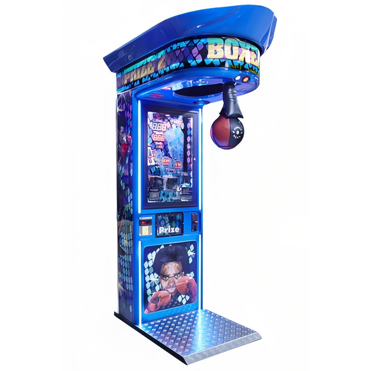 Kalkomat Boxer Boxing Machine Arcade Game - Prize 2 - Blue - With DBA ...