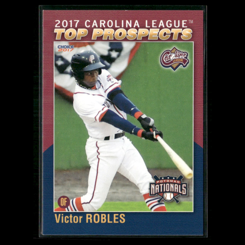 Victor Robles 2017 Carolina League Top Prospects Baseball Card MLB NM ...