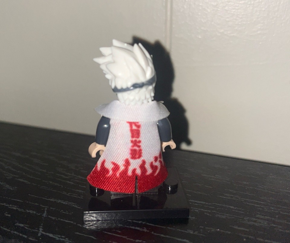 Naruto Lego Minifigures Kakashi Sensei Hokage. | eBay