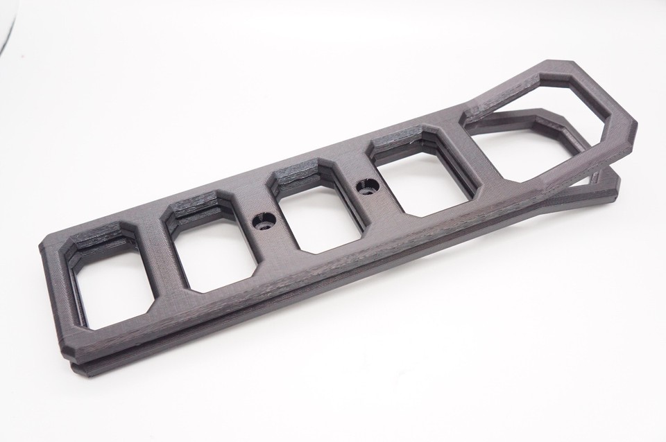 Custom Side Rail Protector Handles for Yaesu FT-100 HF/UHF/VHF Ham ...