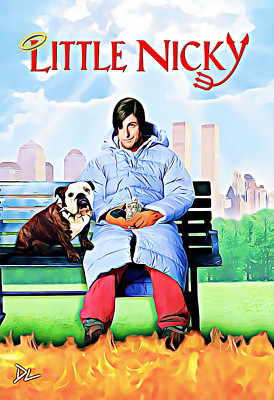 Little Nicky "Adam Sandler" Pop Art Print - 13 x 19 Poster | eBay