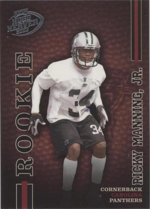 2003 Playoff Hogg Heaven - Rookie Ricky Manning #195 /1000 (RC) for ...