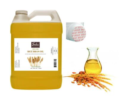 4 OZ PURE UNREFINED RICE BRAN OIL ALL NATURAL COLD PRESSED OIL | eBay