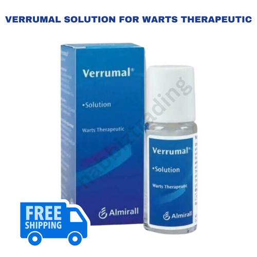 13ML VERRUMAL SOLUTION FOR EFFECTIVE REMOVAL OF WARTS THERAPEUTIC FREE ...