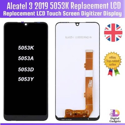 For Alcatel 3 2019 5053K Replacement LCD Display Touch Screen Digitizer ...