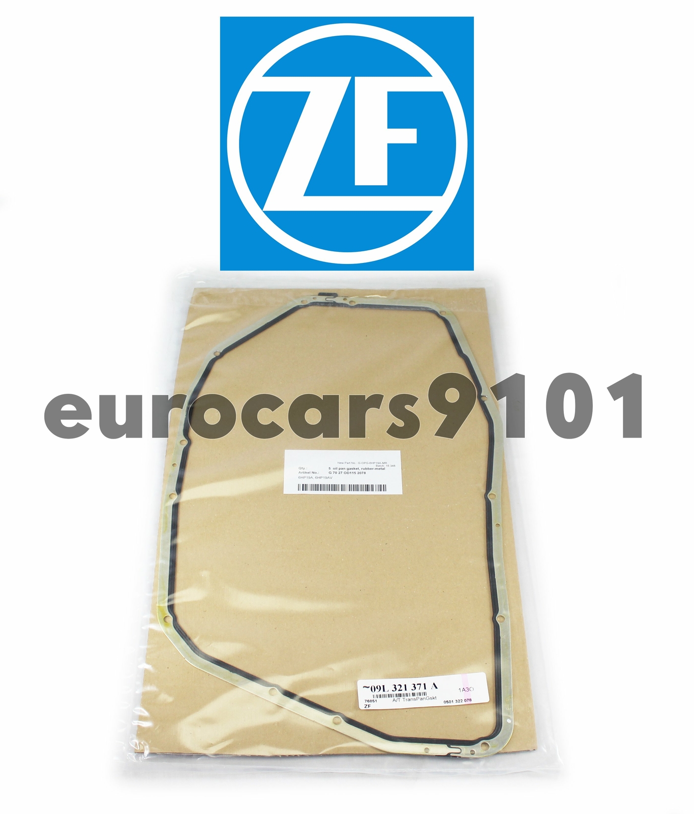 New! Audi S4 ZF Automatic Transmission Oil Pan Gasket 0501322078 ...