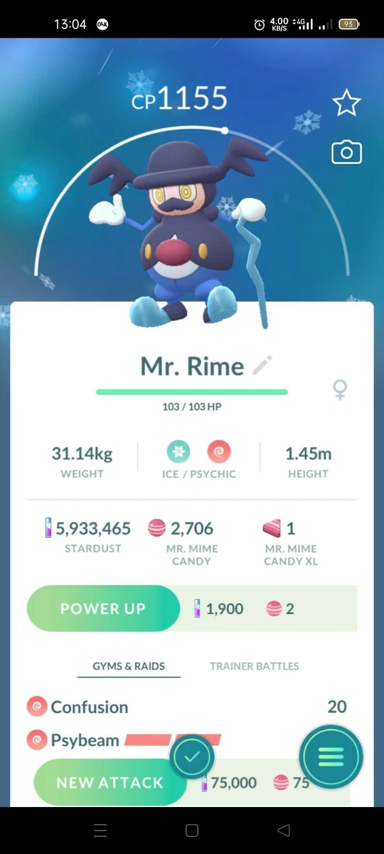 Mr Mime Evolution