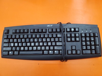 ⭐️⭐️⭐️⭐️⭐️ **Lot of 3** Assorted Black PC-2 Keyboards Dell Acer | eBay