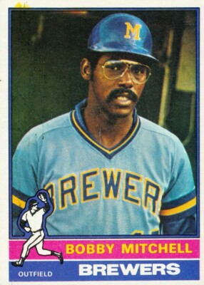 1976 Topps Home Run Bobby Mitchell 479 Brewers EX | eBay