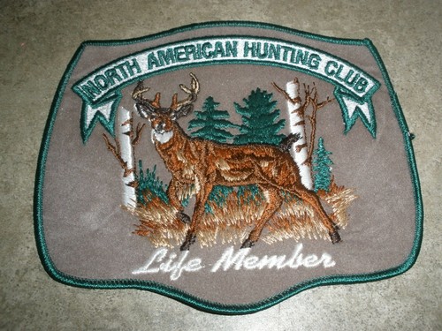 North American Hunting Club Life Member Patch 8.5" x 5.75" | eBay