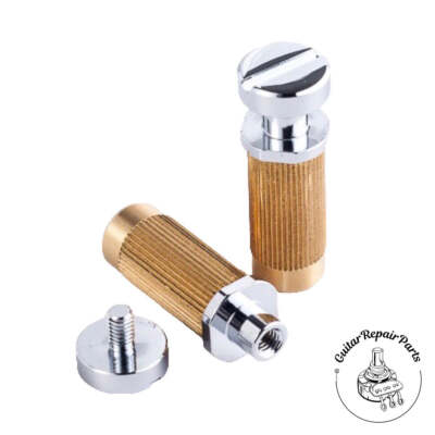 TonePros SM1-C Metric Locking Stop Tailpiece / Wraparound Bridge Studs ...