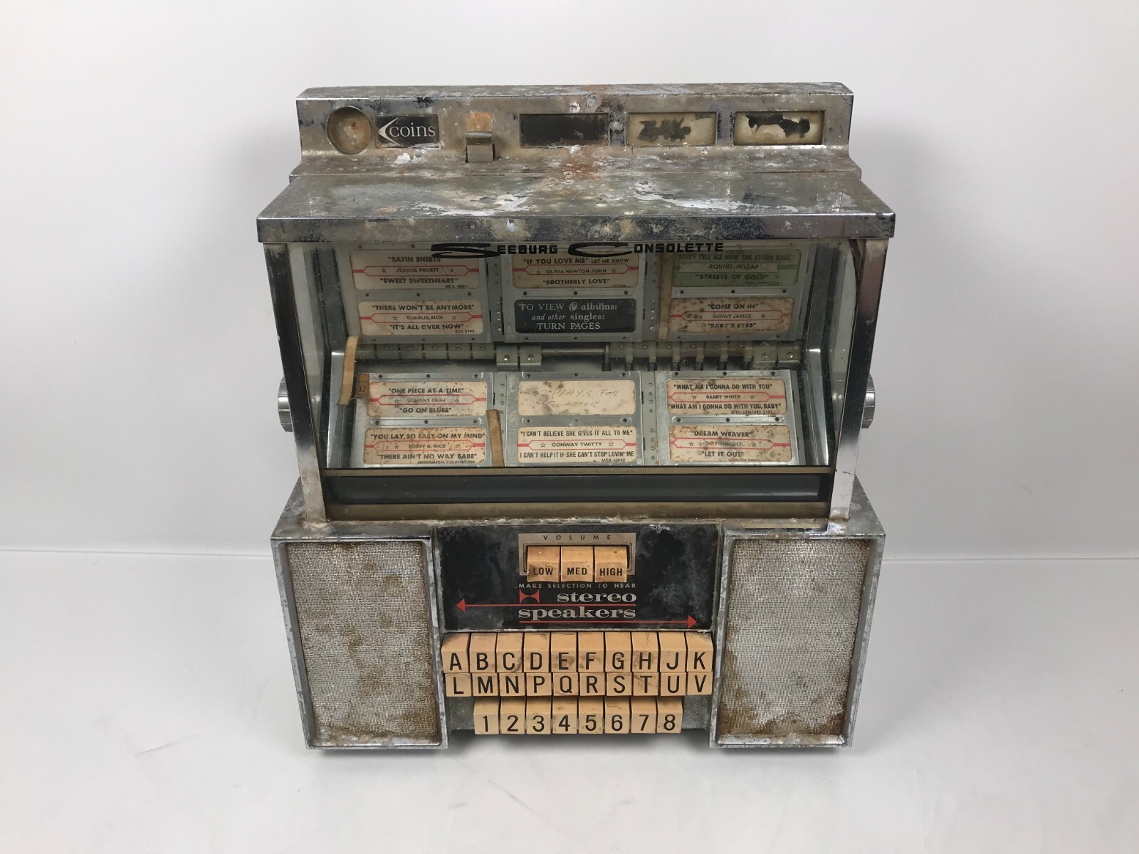 Seeburg Consolette Jukebox Stereo Parts/Repair | eBay