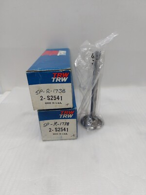 4 Vintage NOS TRW Exhaust Valves 1965-1967 Pontiac 326 S2541 | eBay