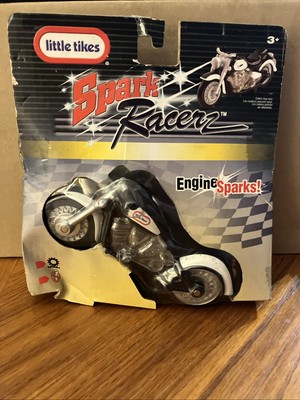 Vintage Old Little Tikes Harley Rugged Riggz Spark Racerz Black ...