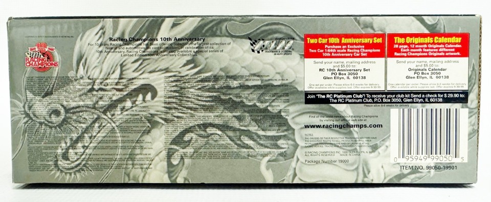 Racing Champions Bruce Lee #99 Ford Taurus NASCAR, 1:24 Scale Die Cast ...