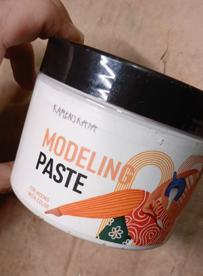 Texture Paste - Modeling Paste Acrylic Medium - Dense White, 16.9 fl oz ...