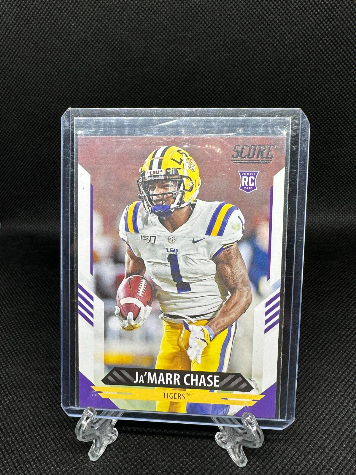 2021 PANINI SCORE NFL Football Trading ROOKIE Card of JAMARR CHASE #325 ...