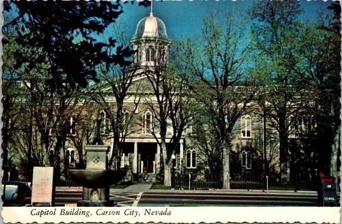 Postcard Carson City Nevada State Capitol Building | eBay