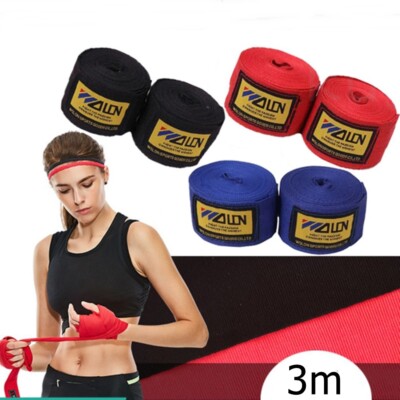 2Pcs Boxing Bandages Hand Wraps Support MMA Muay Thai Kickboxing Inner ...