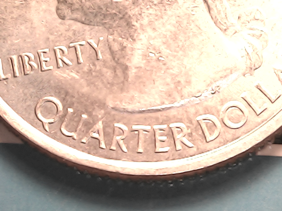 Shawnee Quarter 2016P Die Crack @ Collarbone Error | eBay