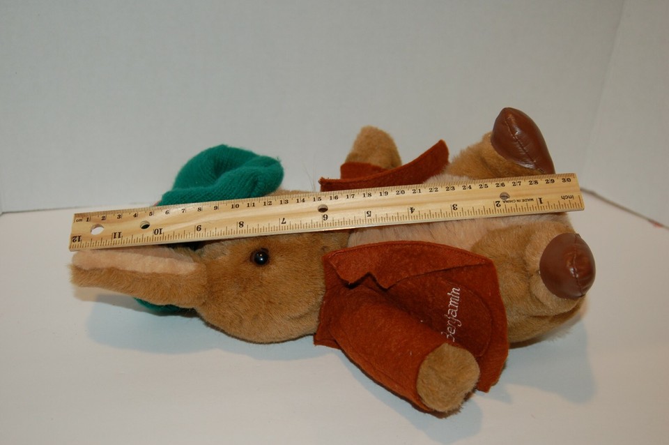 Eden Plush Peter Rabbit Benjamin Bunny Beatrix Potter Toy Stuffed ...