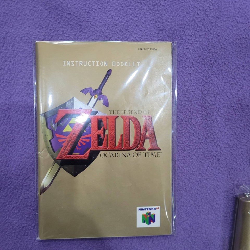ZELDA OCARINA OF TIME COLLECTORS EDITION N64 GOLD CARTRIDGE (CIB) | eBay
