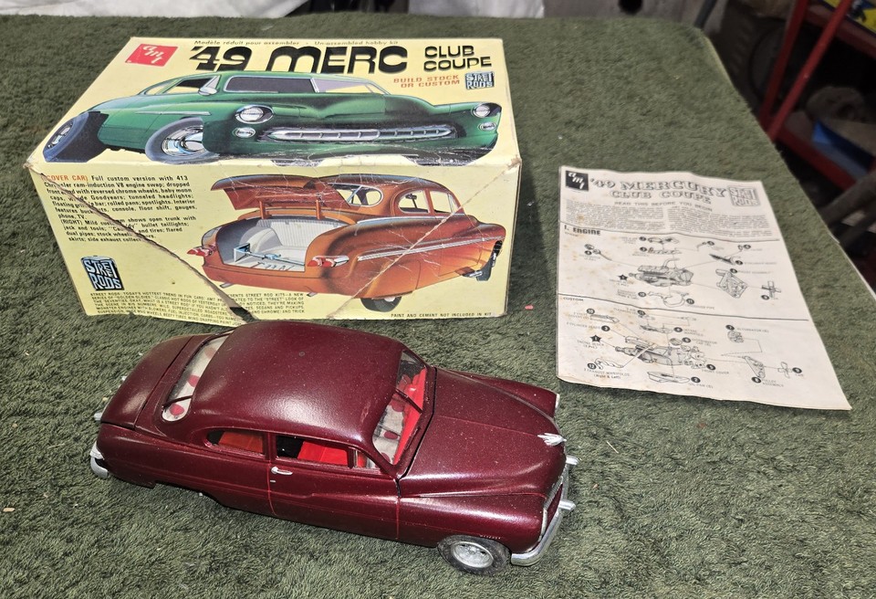 Built AMT 1949 Mercury Merc Club Coupe Older Issue No Reserve | eBay