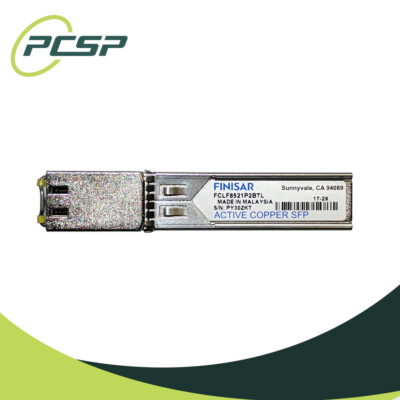 Finisar 1000BASE-T Active Copper SFP RJ-45 Transceiver FCLF8521P2BTL | eBay