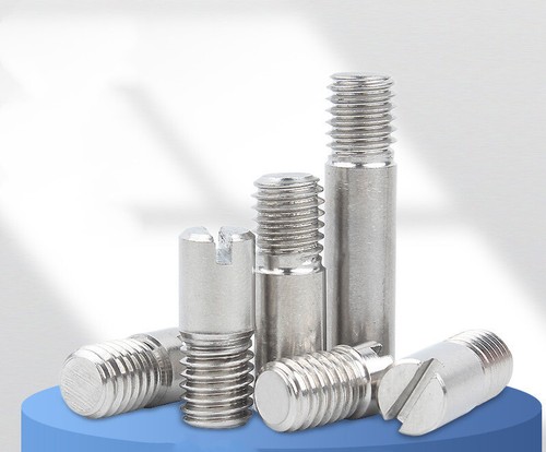 M2-M10 304 External Screw Thread Cylindrical Fix Position Shaft Roll ...