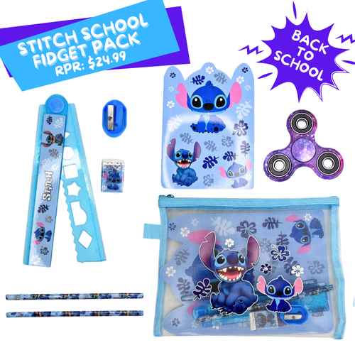 Stitch School Fidget Pack - Add Spinner | eBay Australia