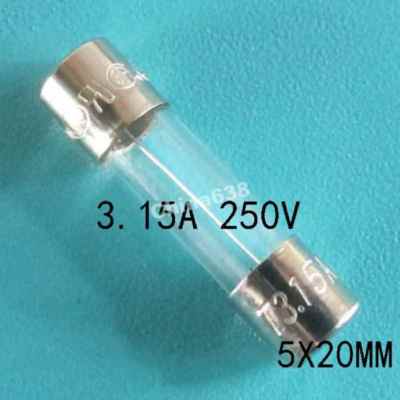 2 Pcs NEW 3.15A T3.15A 250V Glass Tube Fuse 5mm x 20mm Free shipping | eBay