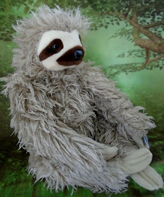 Wild Republic Three Toed Sloth Fuzzy & Soft Stuffed Animal NEW ...