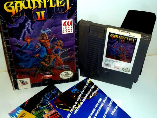 100% AUTHENTIC GAUNTLET 2 NINTENDO NES IN BOX EXCELENT CONDITION | eBay