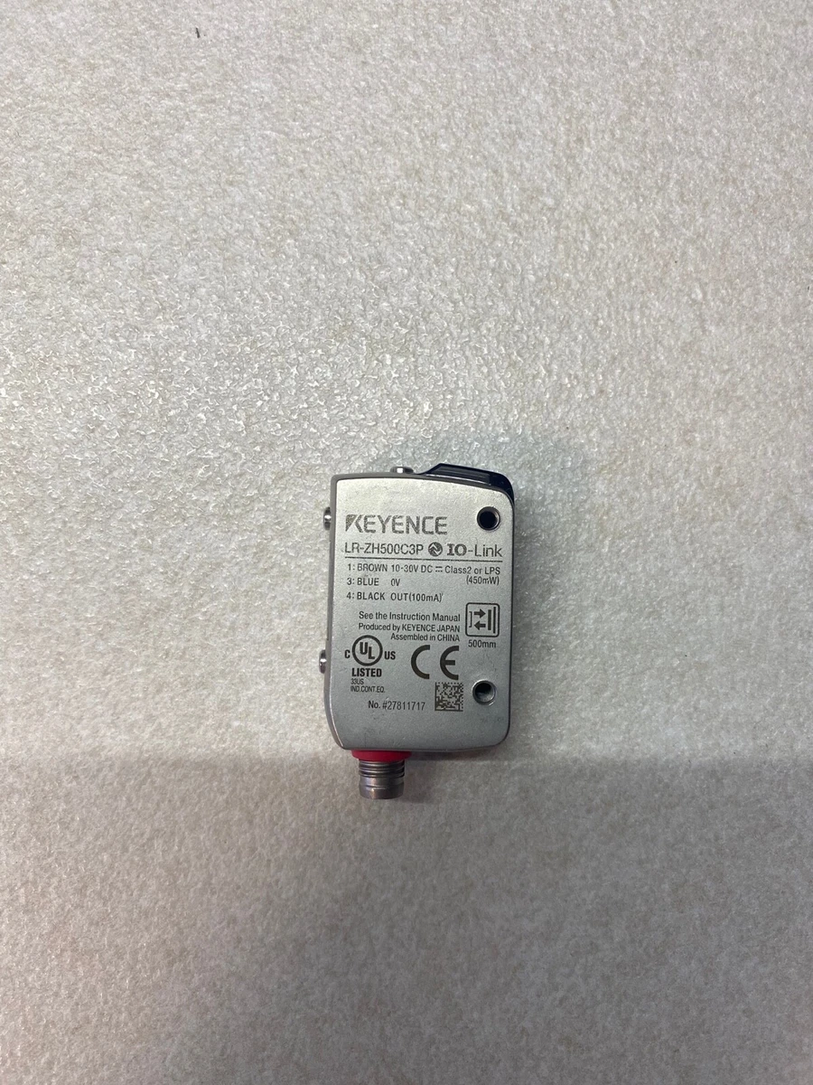 Keyence LR-ZH500C3P Self-contained CMOS Laser Sensor, 51% OFF