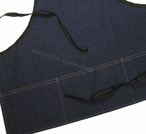 Hi-Tech Auto Detailing Apron with Bib and 3 Pockets - Quantity ...