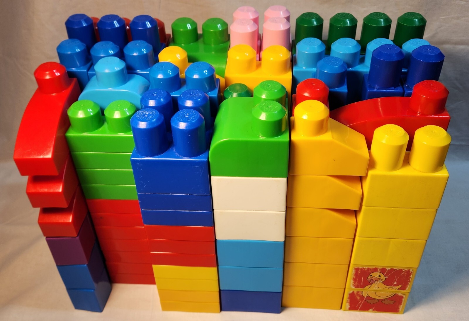 Mega Bloks Mattel Lg Lot-173 My First Builders Blocks Multicolor, Sizes ...