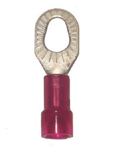 100 MULTI STUD 3 IN 1 RING TERMINALS WIRE CONNECTORS 18-22 AWG #6 #8 ...