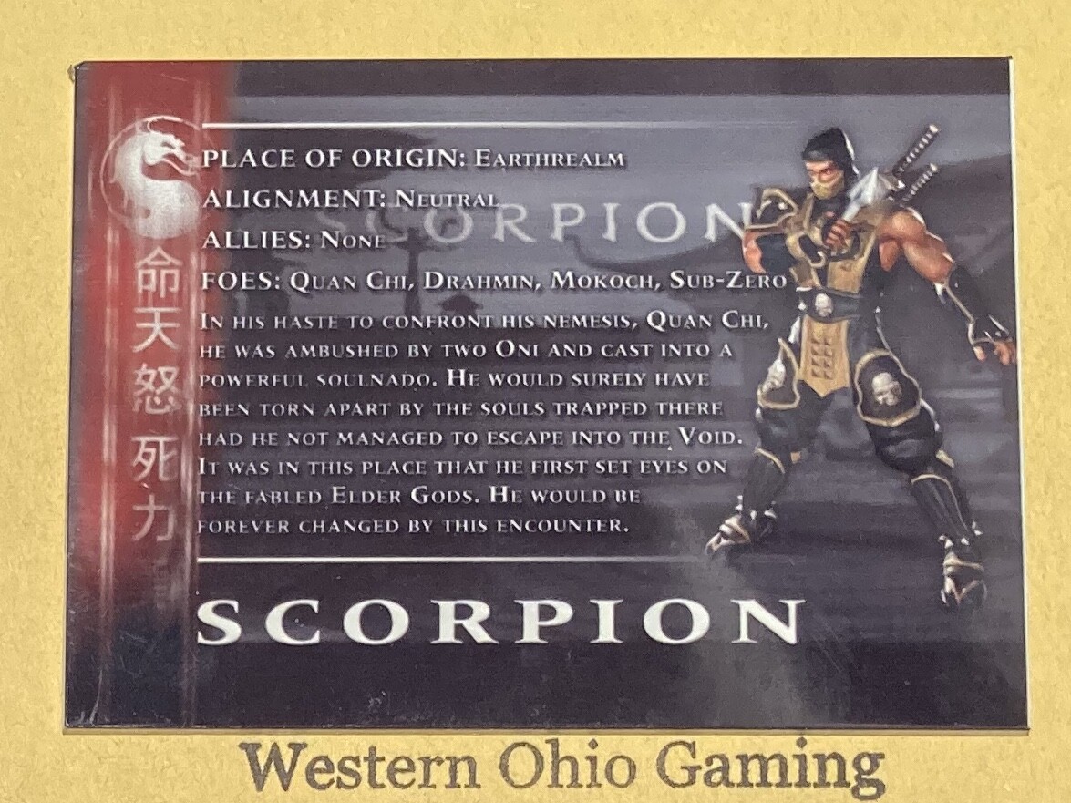 Mortal Kombat Deception Scorpion