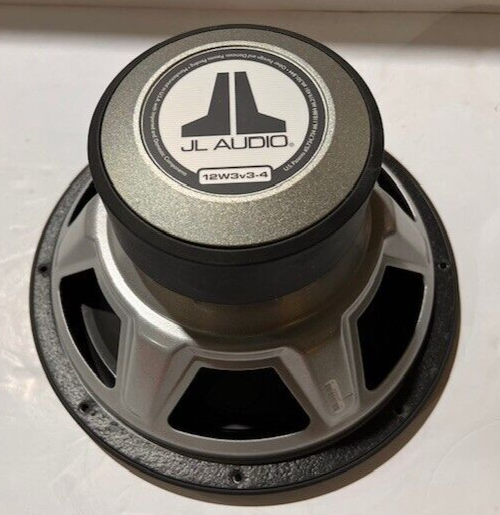 JL Audio 12W3V3-4 12 inch 500W Subwoofer Driver 12W3V34 699440921541 | eBay