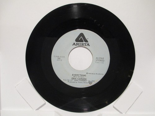 AS 0165 Eric Carmen ARISTA Records 45 RPM Record 263B35 | eBay