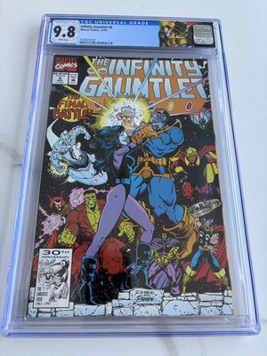 Infinity Gauntlet #6 CGC 9.8 New Thanos Label | eBay