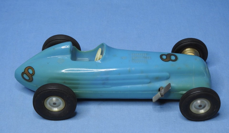 Vintage Original 1950s Rite Spot Plastics Wind-Up Indy 500 Toy Race Car ...