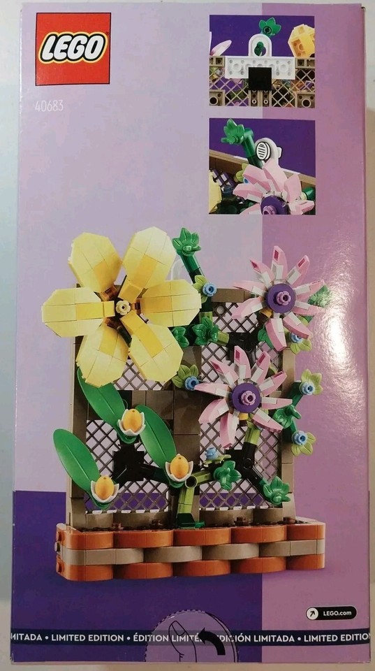 Lego 40683 Floral Display * FLOWER TRELLIS * New Sealed Box NIB Limited ...