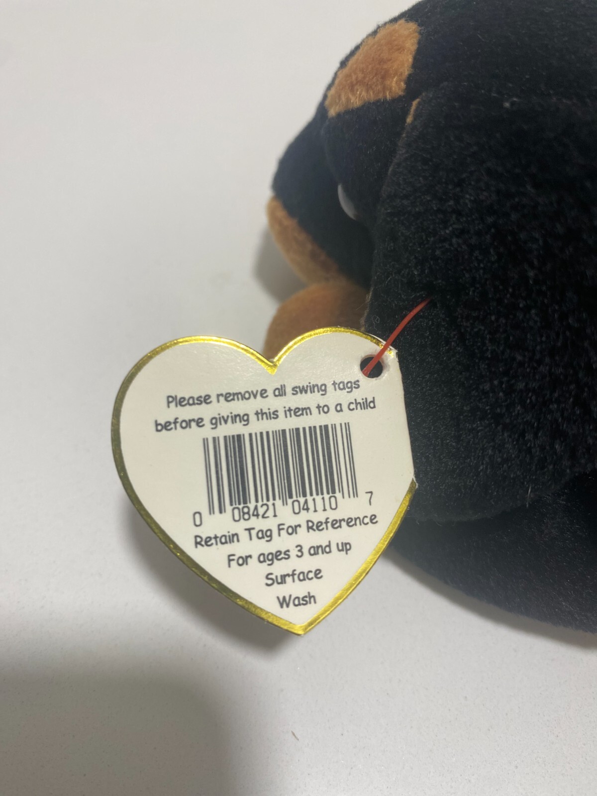 Ty Beanie Baby "Doby" the Doberman RARE with Errors 1996 | eBay