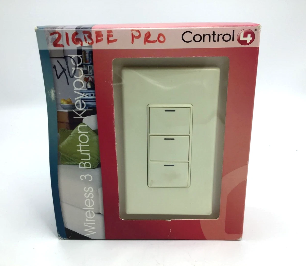 Control4 KPZ-6B1-A Button Keypad, Zigbee Pro Wireless,, 47% OFF