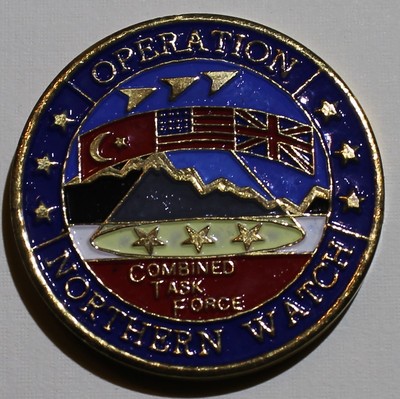 Operation Northern Watch Command Chief Air Force Challenge Coin | eBay