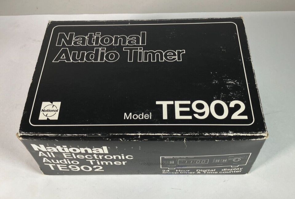 Vintage National Technics Audio Timer TE 902 All Electronic Timer US ...