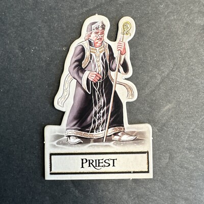 Talisman 4th Edition 2007 Replacement PRIEST Playing Piece Character ...