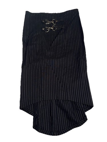 Vintage 2005 Lip Service Gangsta Pranksta Pin Stripe Fishtail Skirt ...